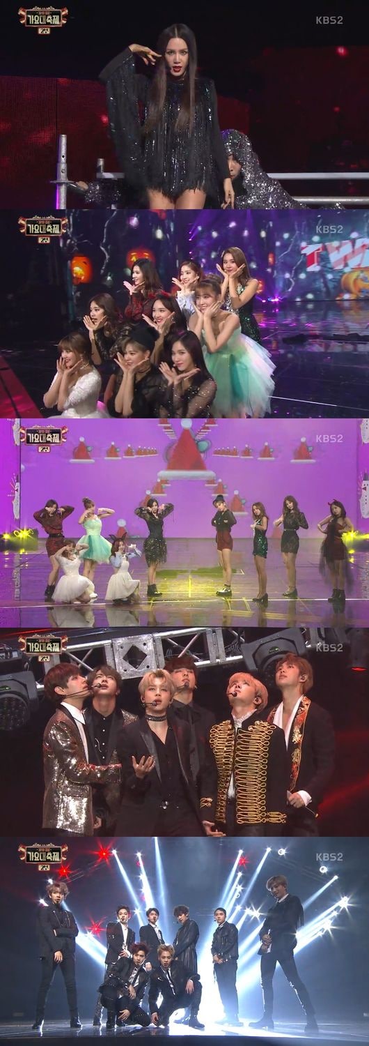 [KBS 가요대축제] 방송사고 없던 알찬 240분, 모두가 하나된 축제 (종합) - 인스티즈(instiz) 이슈 카테고리